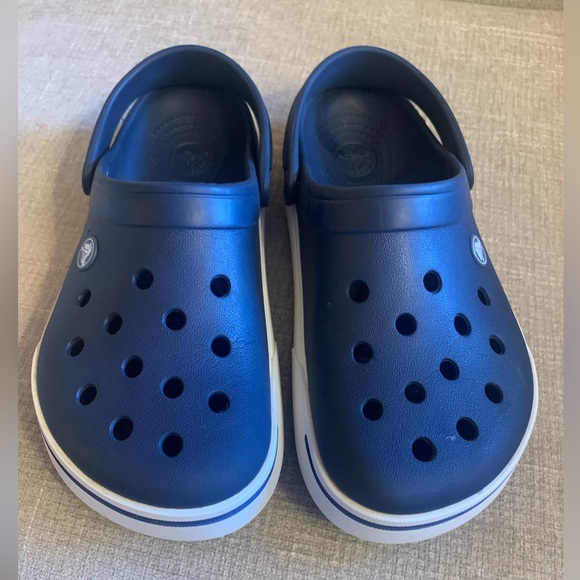 CROCS | Shoes | Navy Blue Classic Crocs Like New Womens 8 Mens 6 | Poshmark